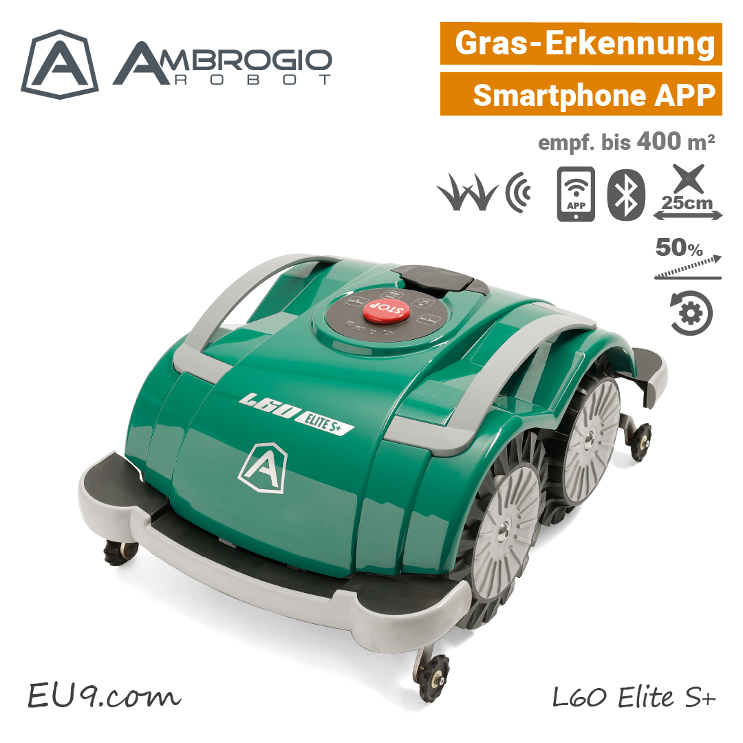 NEU 2022: Ambrogio L60 Elite S+ | Der kabellose Mähroboter