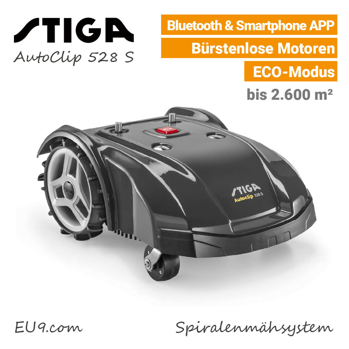 NEU 2020: Stiga AutoClip 528 S Rasenroboter | Günstig bei EU9 kaufen!