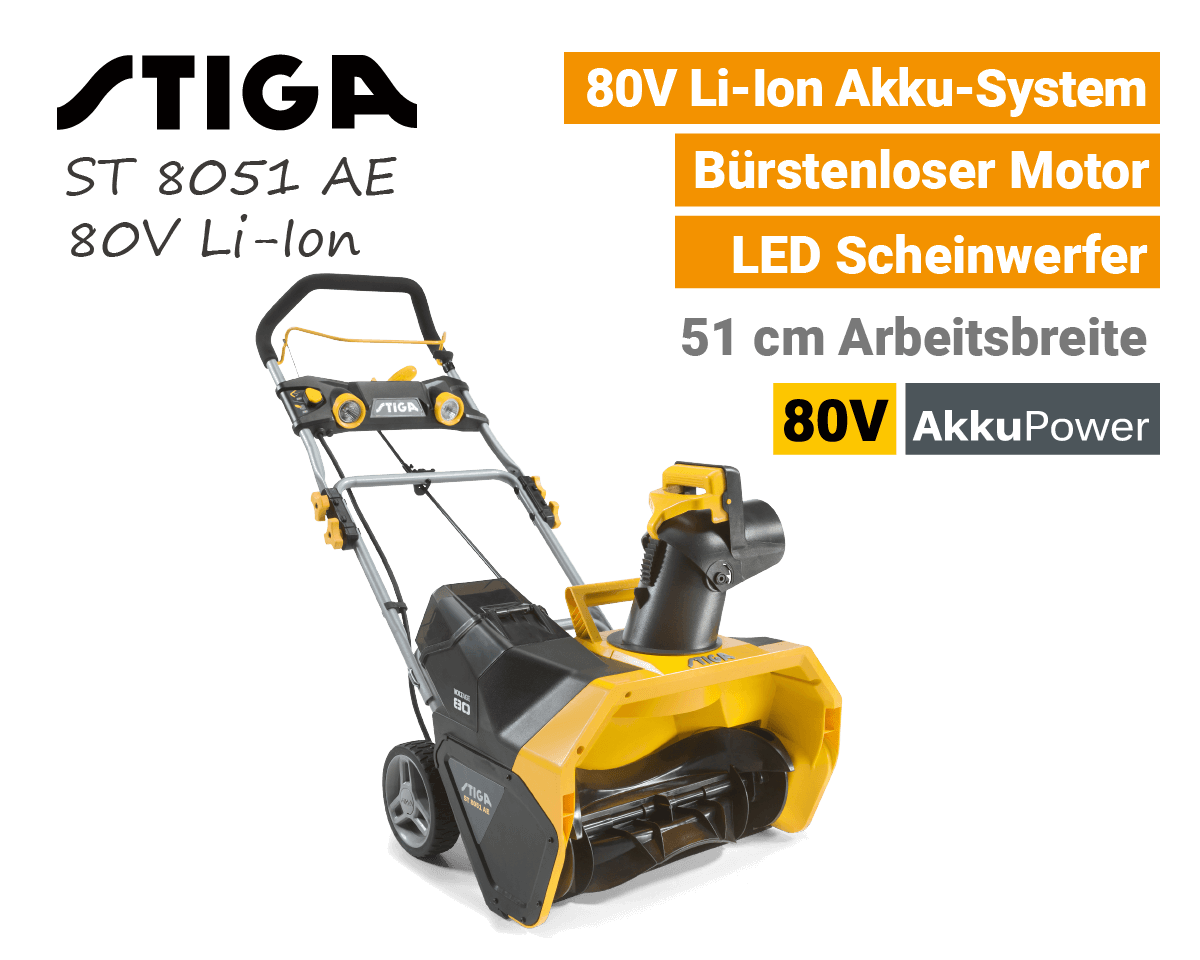 Stiga 80V Akku-Rasenmäher & Gartengeräte | Kaufen