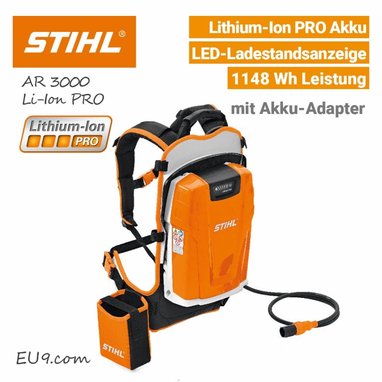 Stihl AR-3000 L | AR / AP Akku | rückengetragen | Bei EU9 kaufen!