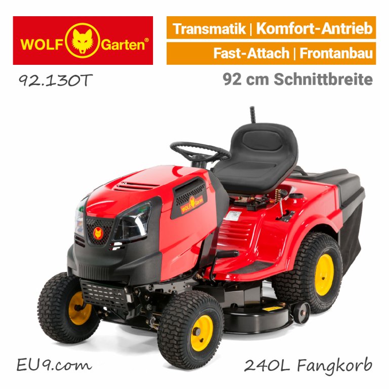 Wolf-Garten 92.130 T Transmatik Rasentraktor | Günstig bei EU9 kaufen!